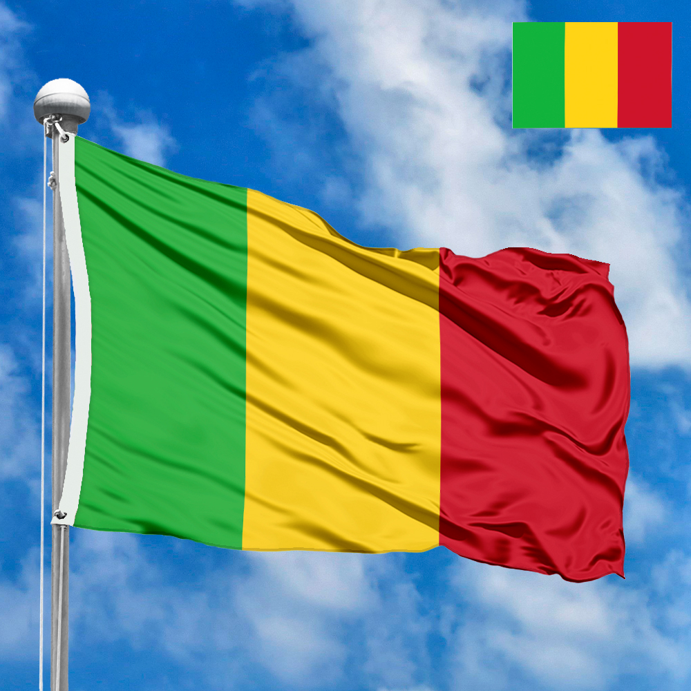 Drapeau du Mali • photo • description 🏁 FlagsSite.com
