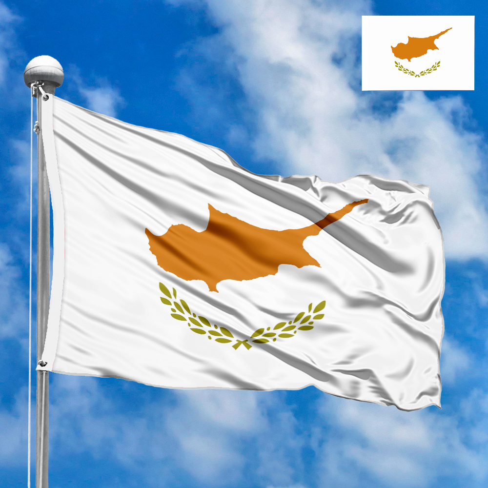 Drapeau de Chypre • photo • description 🏁 FlagsSite.com