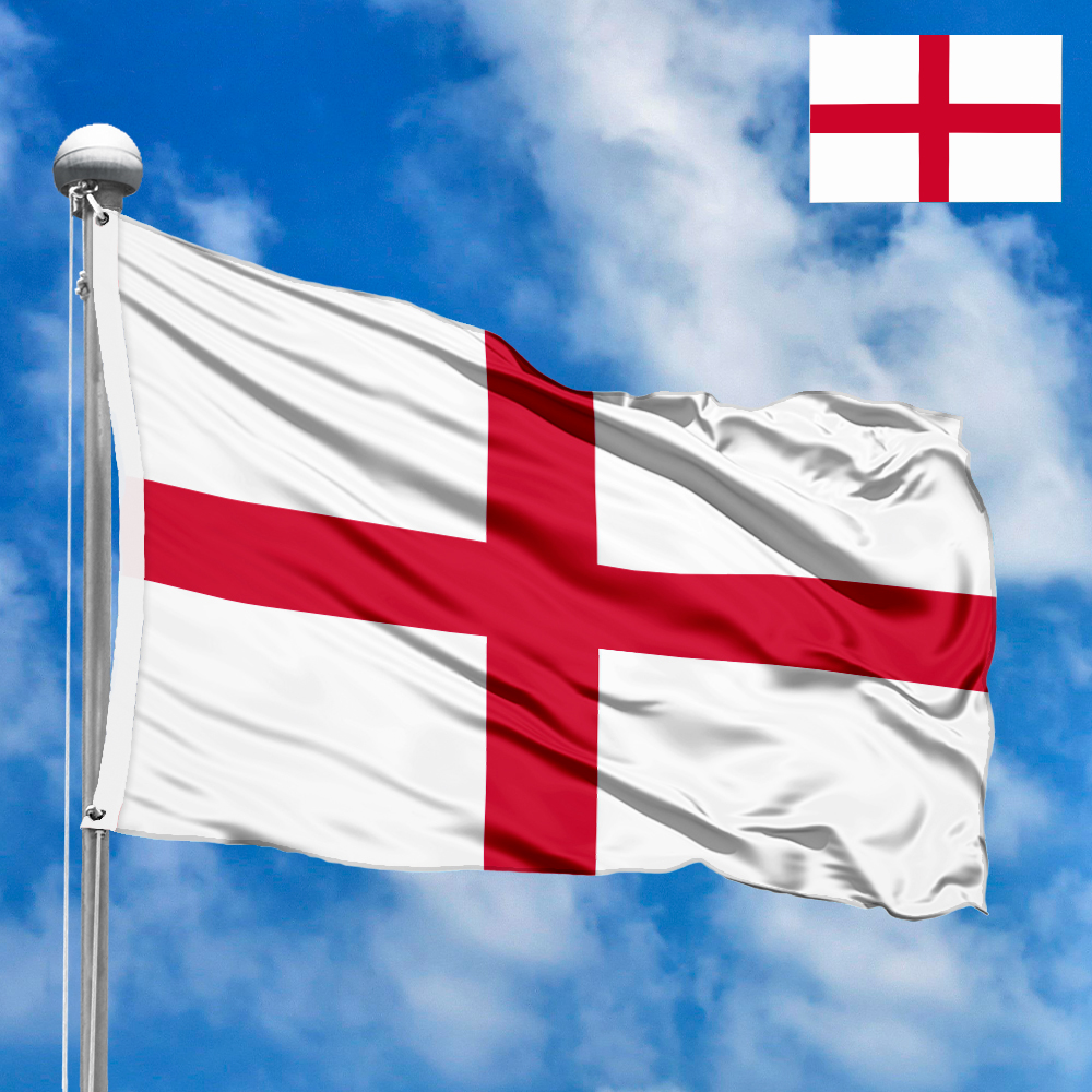 Drapeau de l'Angleterre • photo • description 🏁 FlagsSite.com