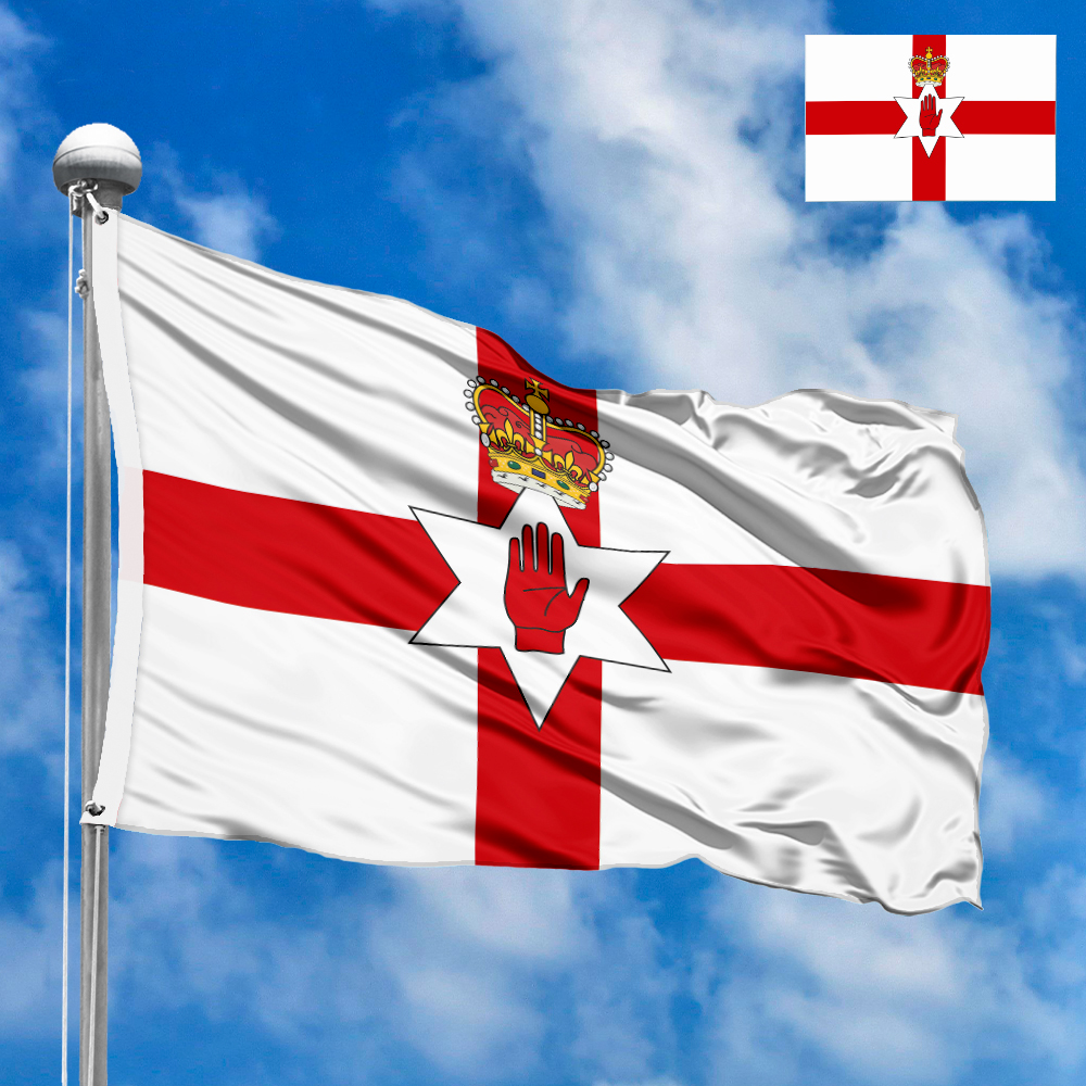 Flag of Northern Ireland • photo • description 🏁 FlagsSite.com