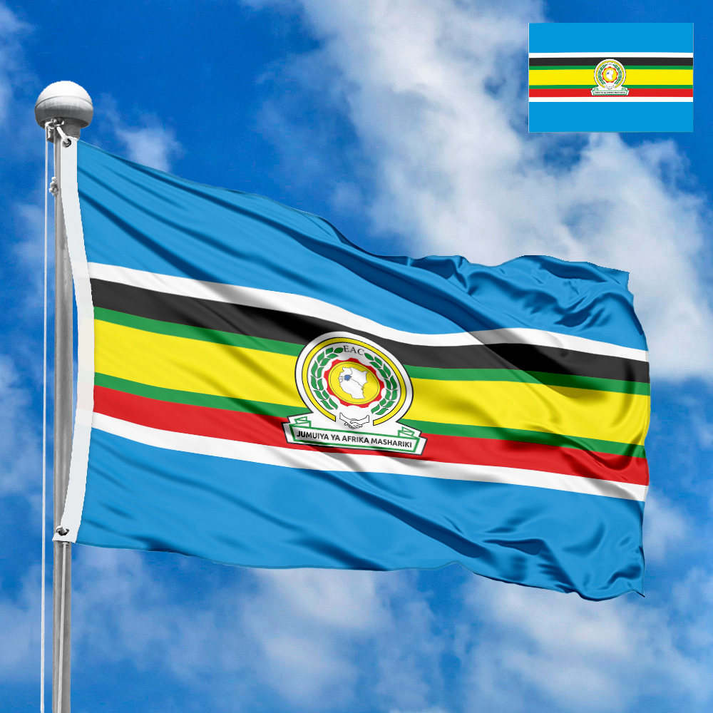 Flag of the East African Community • photo • description 🏁 FlagsSite.com