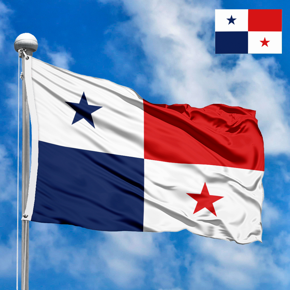 Flag of Panama • photo • description 🏁 FlagsSite.com
